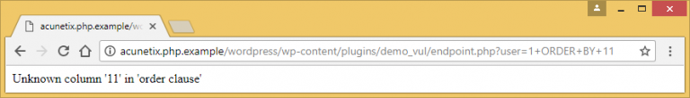Exploiting SQL Injection: a Hands-on Example | Acunetix Exploiting SQL Injection: a Hands-on Example | Acunetix