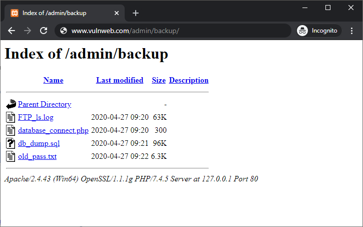 Why Is Directory Listing Dangerous Acunetix